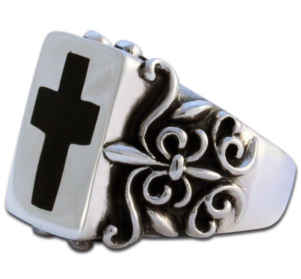 Black cross ring store
